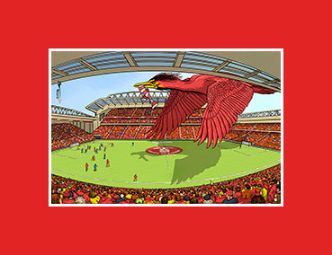 Anfield - Fridge Magnet – POTO Studios - Art, Illustration, Photography